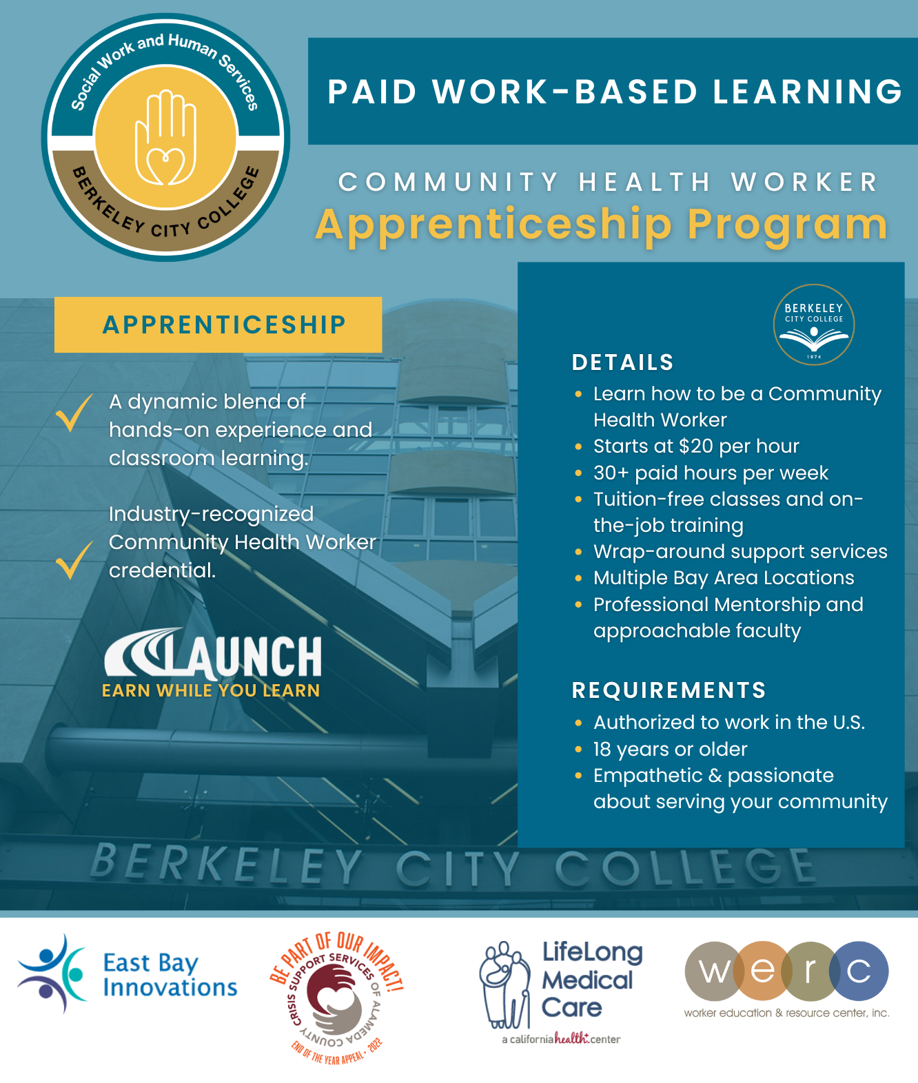 Community Health Worker Apprenticeship | Social Work Human Services